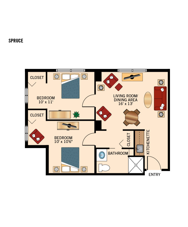 Floor Plans | The Fountains at Millbrook