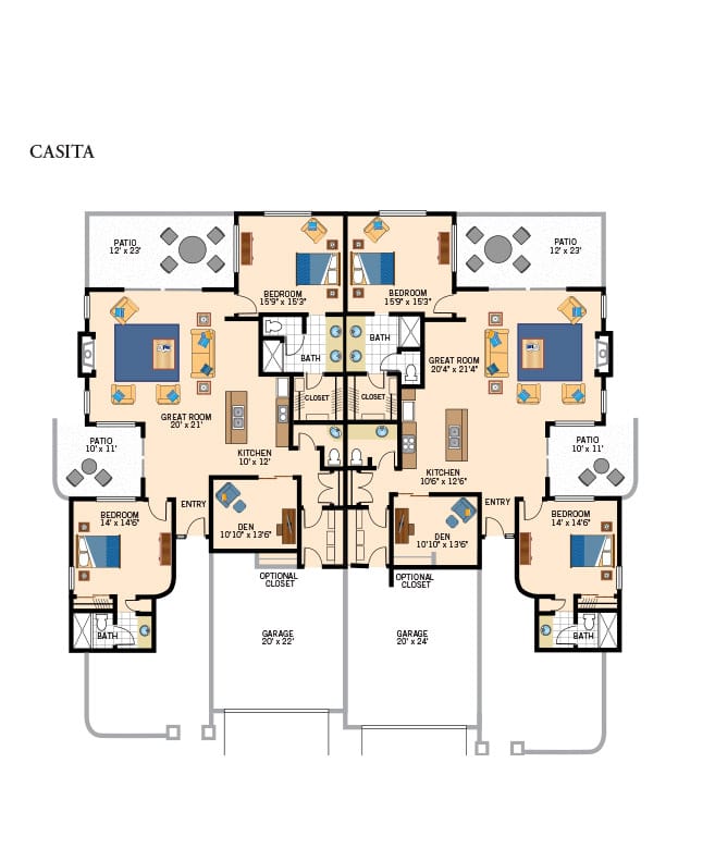 Floor Plans | The Hacienda at the Canyon in Tucson, AZ